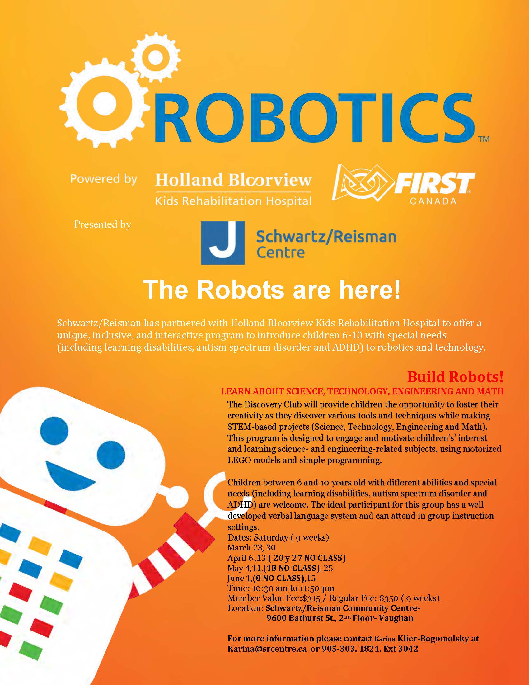 Cool Robotics Opportunity – Discovery Club!!! – Ventura Park PS BLOG