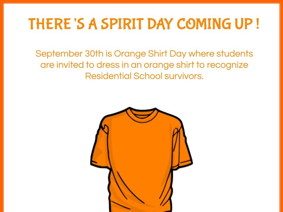 Orange Shirt Day at VPPS! – Ventura Park PS BLOG