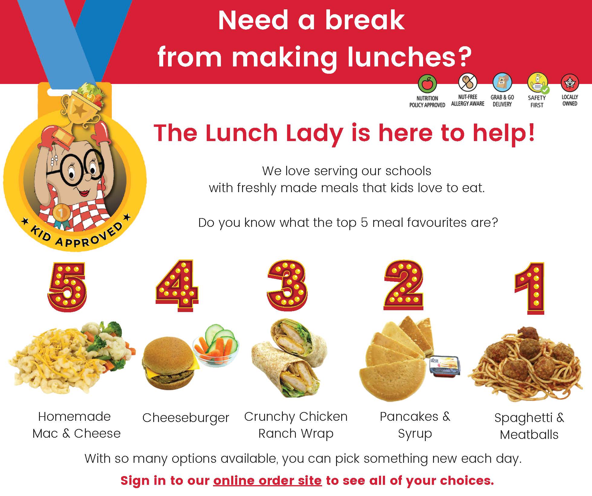 Lunch Lady is back at VPPS! – Ventura Park PS BLOG
