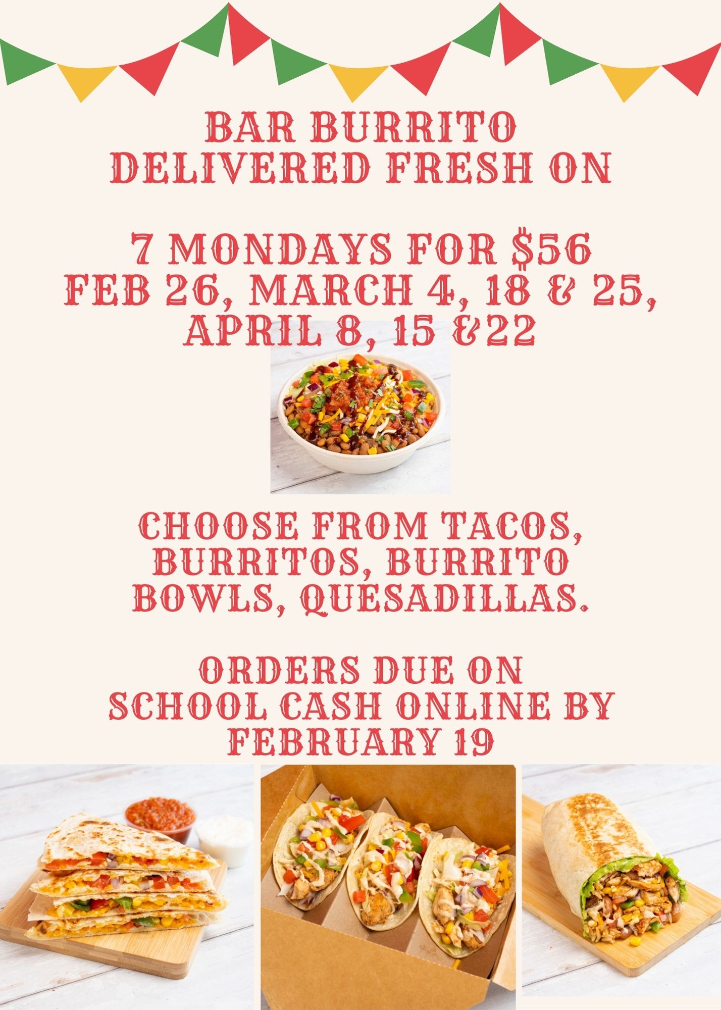 Bar Burrito is Back! – Ventura Park PS BLOG