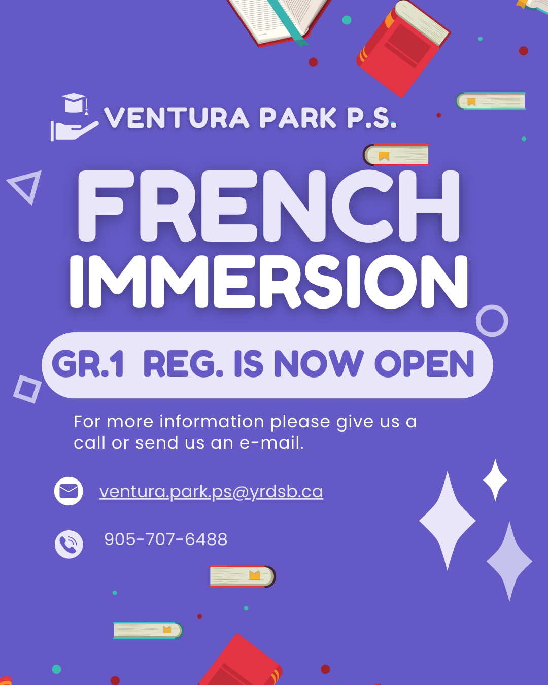 Grade 1 French Immersion Registration – Ventura Park PS BLOG