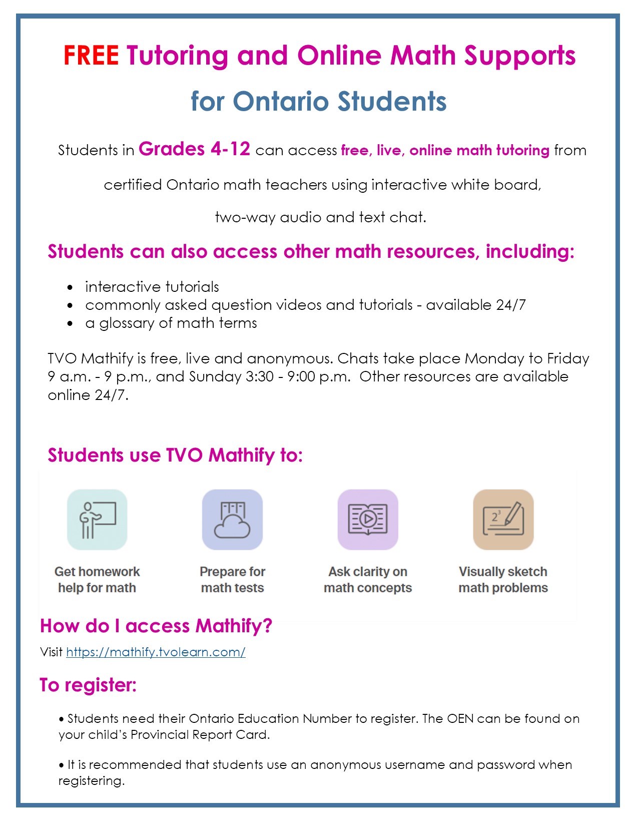 Free Tutoring and Online Math Supports – Ventura Park PS BLOG