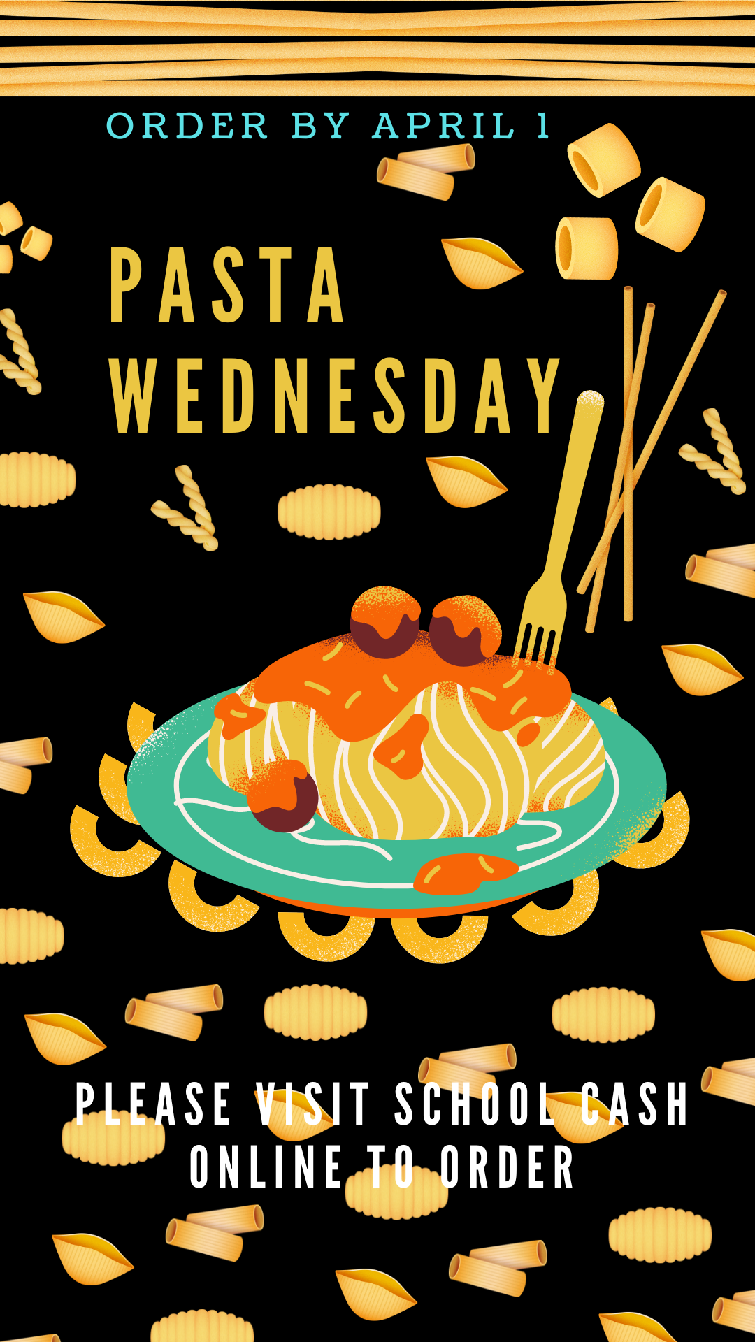 Pasta Wednesday Term 3 – Ventura Park PS BLOG