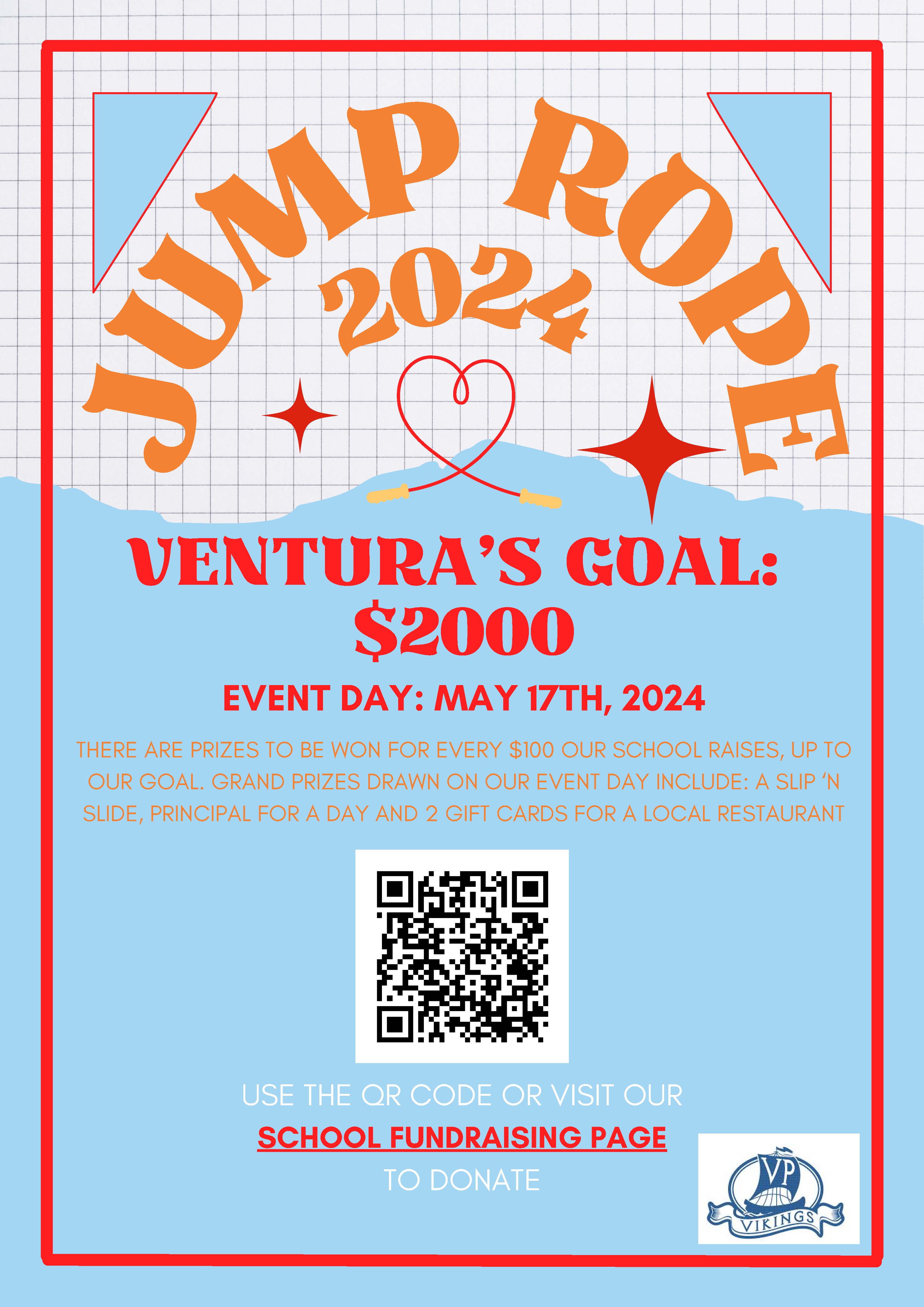 Jump Rope Fundraiser – Ventura Park PS BLOG
