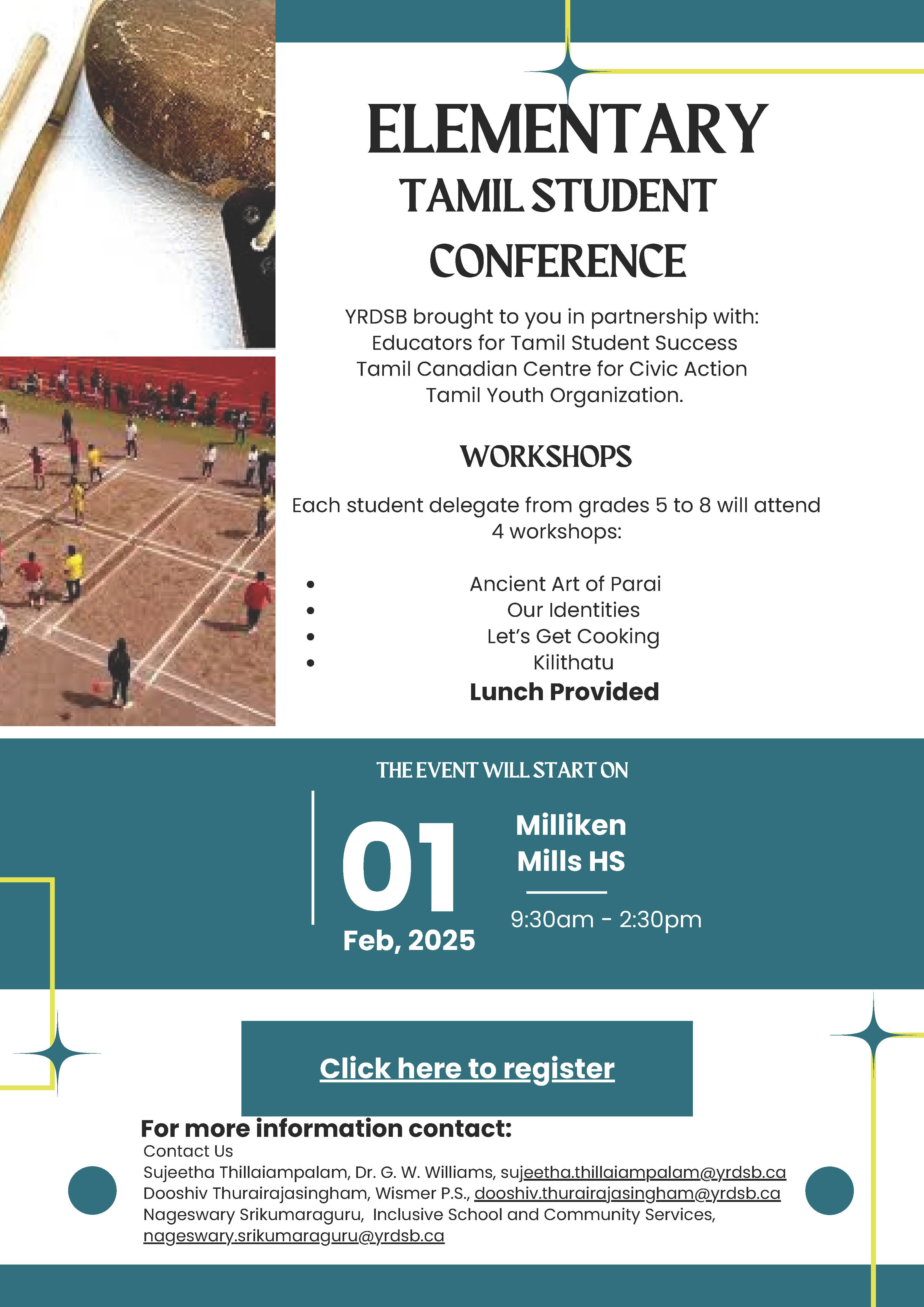 Tamil Student Conference – Ventura Park PS BLOG